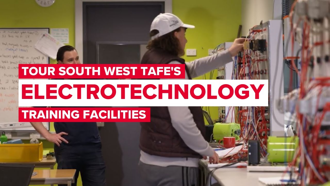 Tour the Electrotechnology Training Facilities at South West TAFE - YouTube