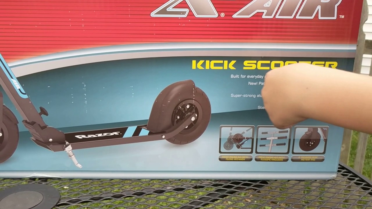 Razor A5 Air Kick Scooter review - YouTube