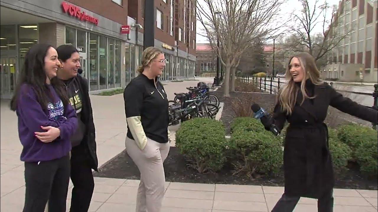 Safety Meets School Spirit: Purdue Fight Song at Crosswalks - YouTube
