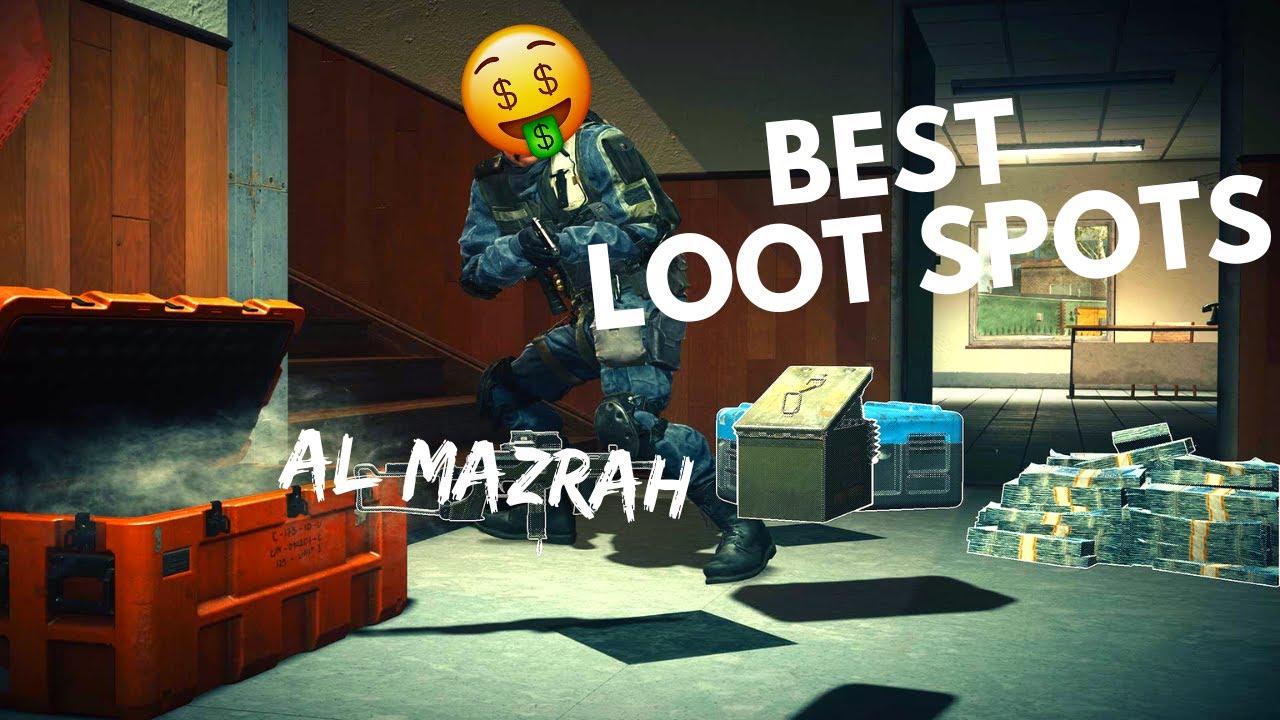 DMZ Al Mazrah Best Loot Spots - YouTube