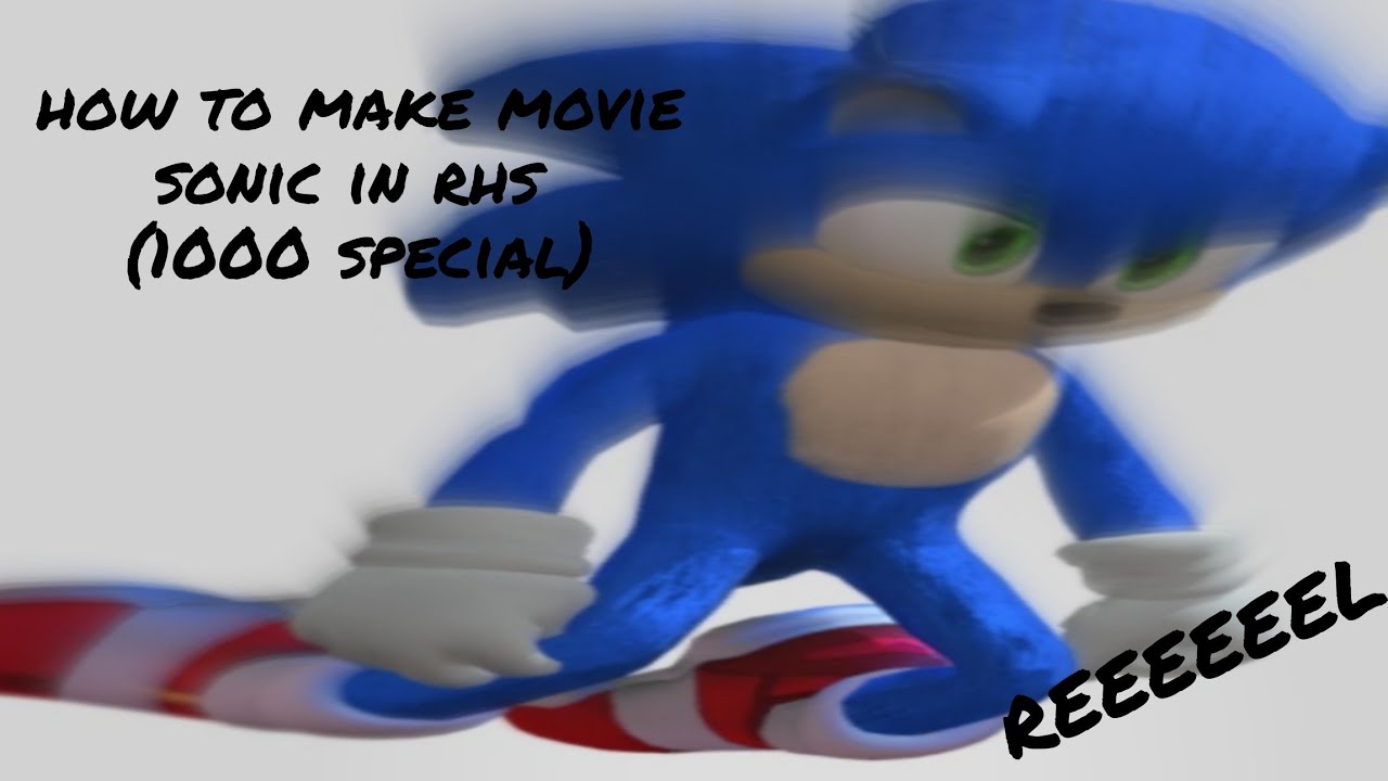 How to make movie sonic on rhs - YouTube