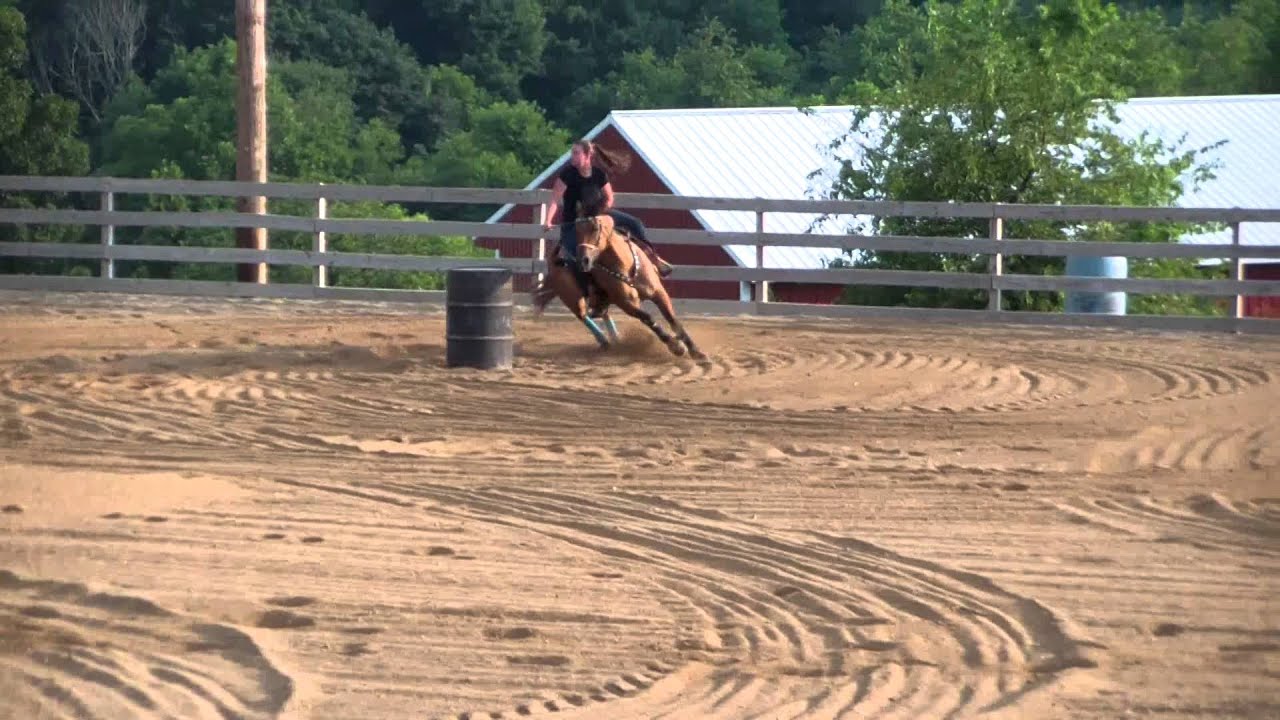 Lucas Barrels @ Rocky Hill Ranch 7-12-14 - YouTube