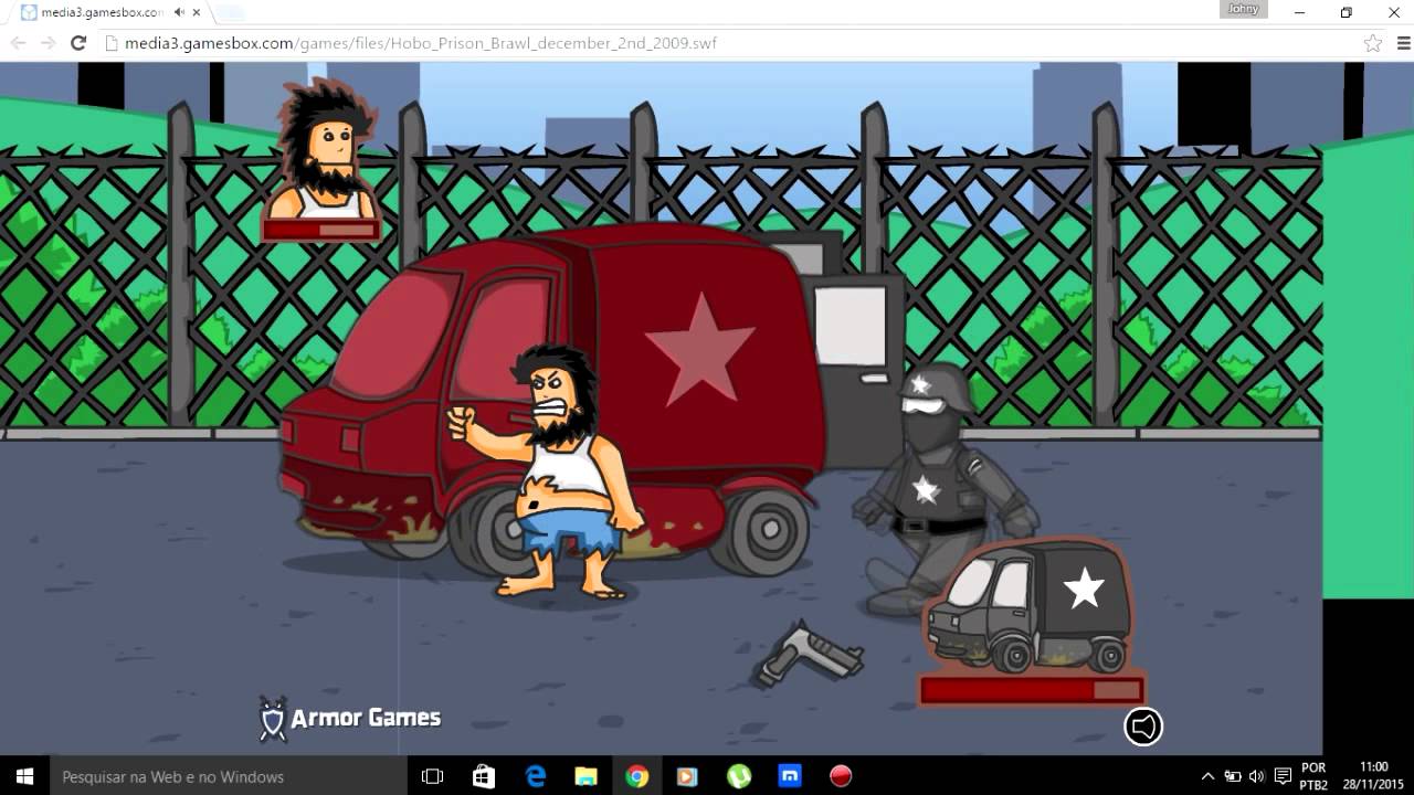 Hobo 2 - Prison Brawl (Rixa na Prisão) Final - YouTube