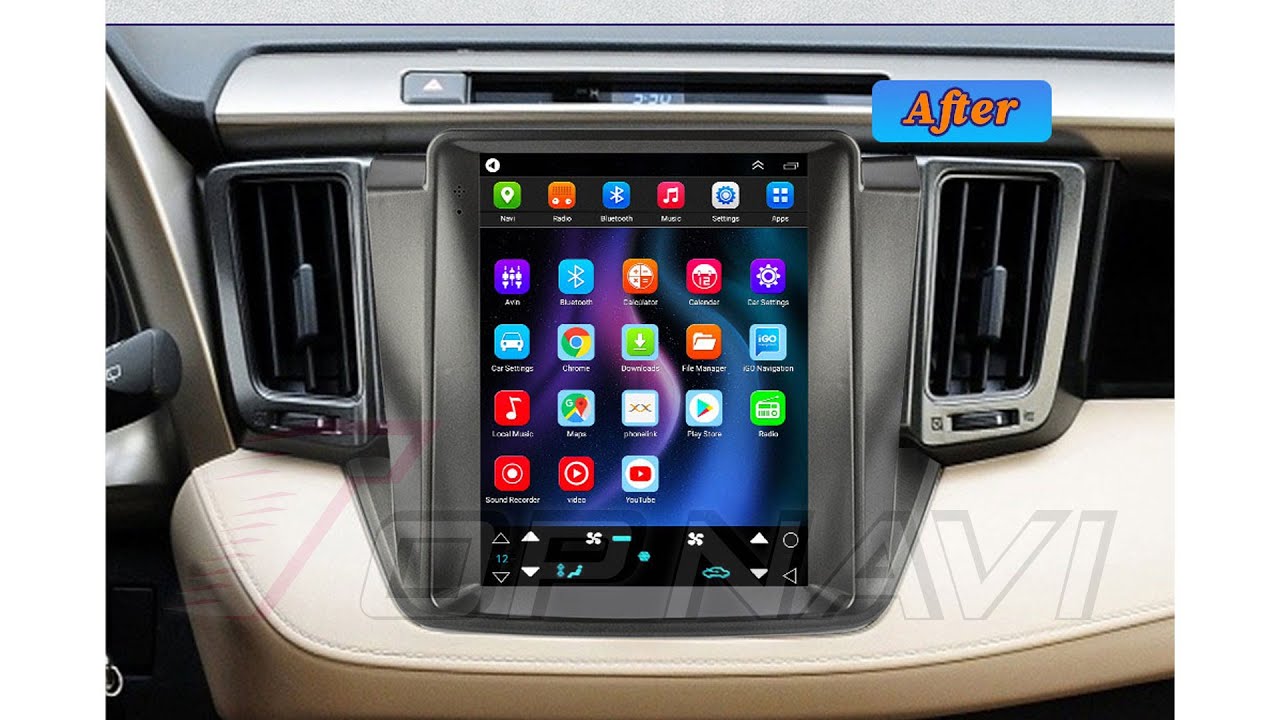 Android 9.7inch For Toyota RAV4 2014-2018 Car Radio Multimedia Video ...