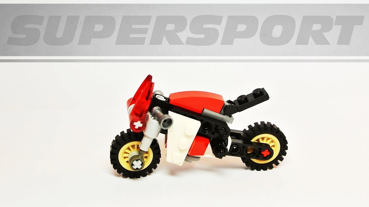Supersport Motorcycle (Small Lego Toy - MOC) - YouTube