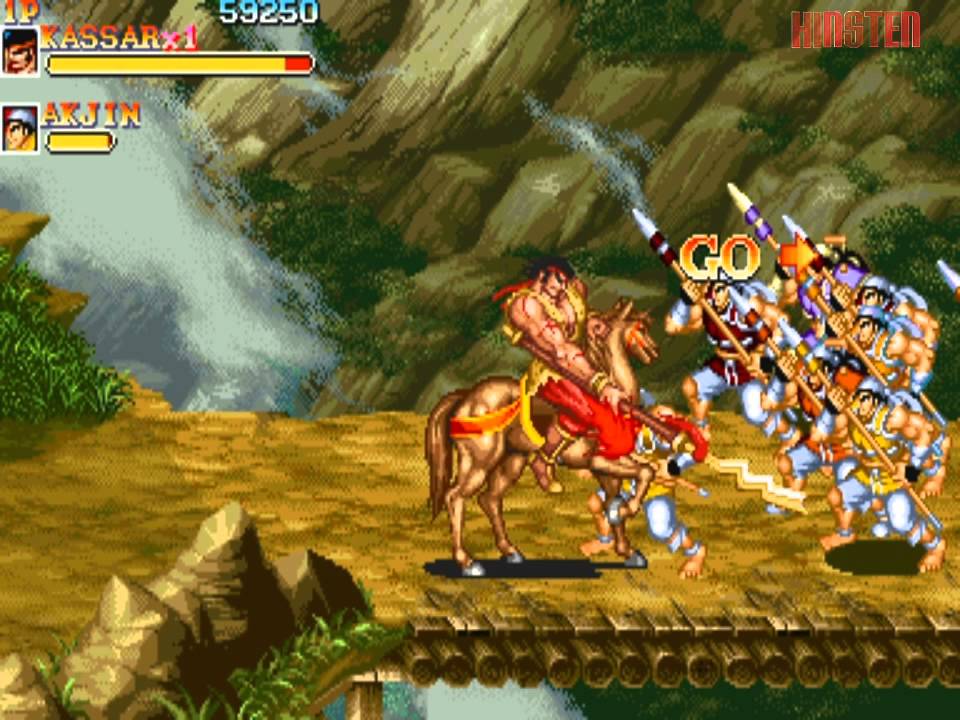 Warriors Of Fate Gameplay (Mame Emulator) - YouTube