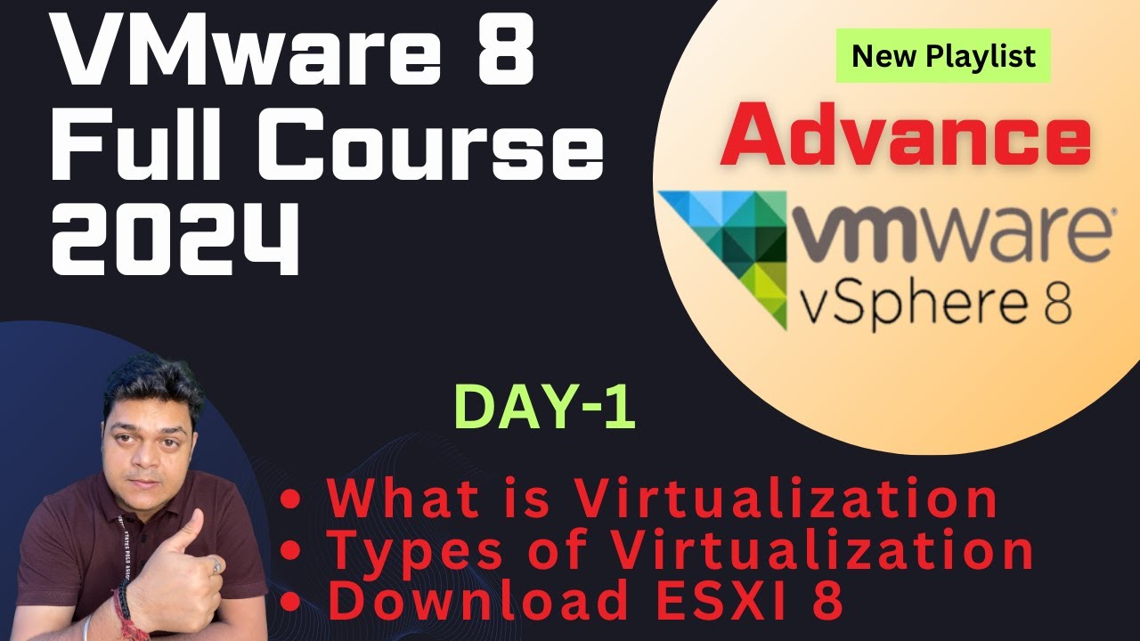 Vmware Vsphere 8 Advanced Training What Is Virtualization Types Of
