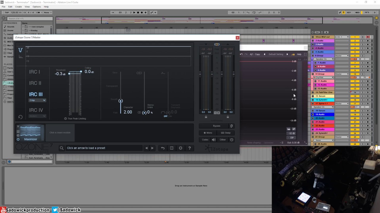 Izotope Ozone 7 Tutorial 13 - IRC Modes Explained - YouTube