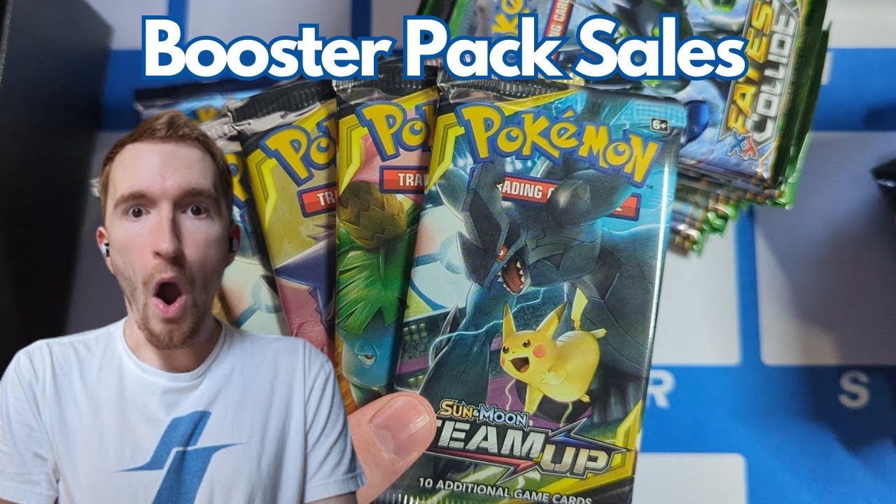 Selling Part of My Pokémon Booster Pack Collection - YouTube