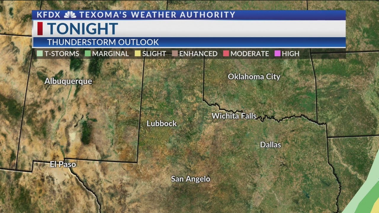 Weather update on KFDX 3 News at 5 p.m. - YouTube