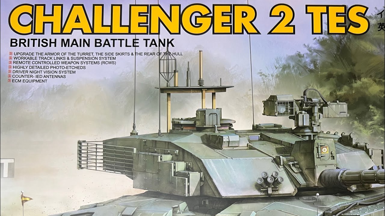 Ryefield Challenger 2 TES: build stage 3 lower hull - YouTube