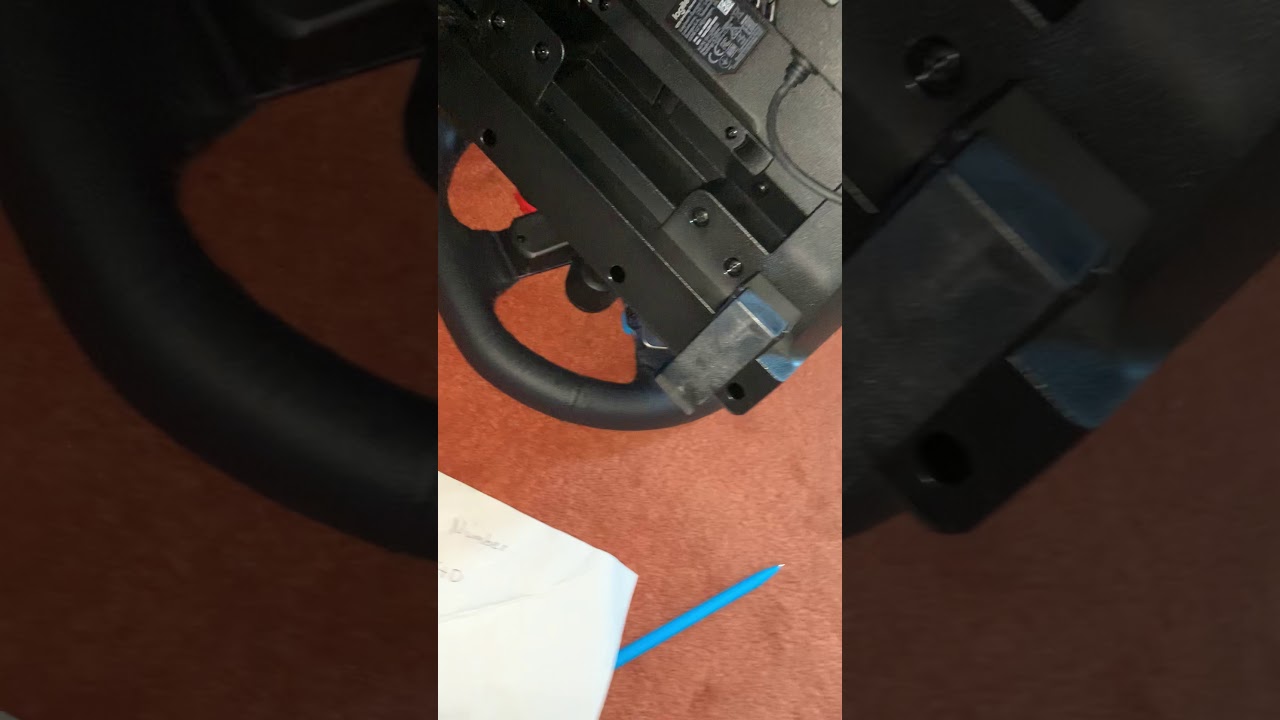 Broken Logitech Wheel - YouTube