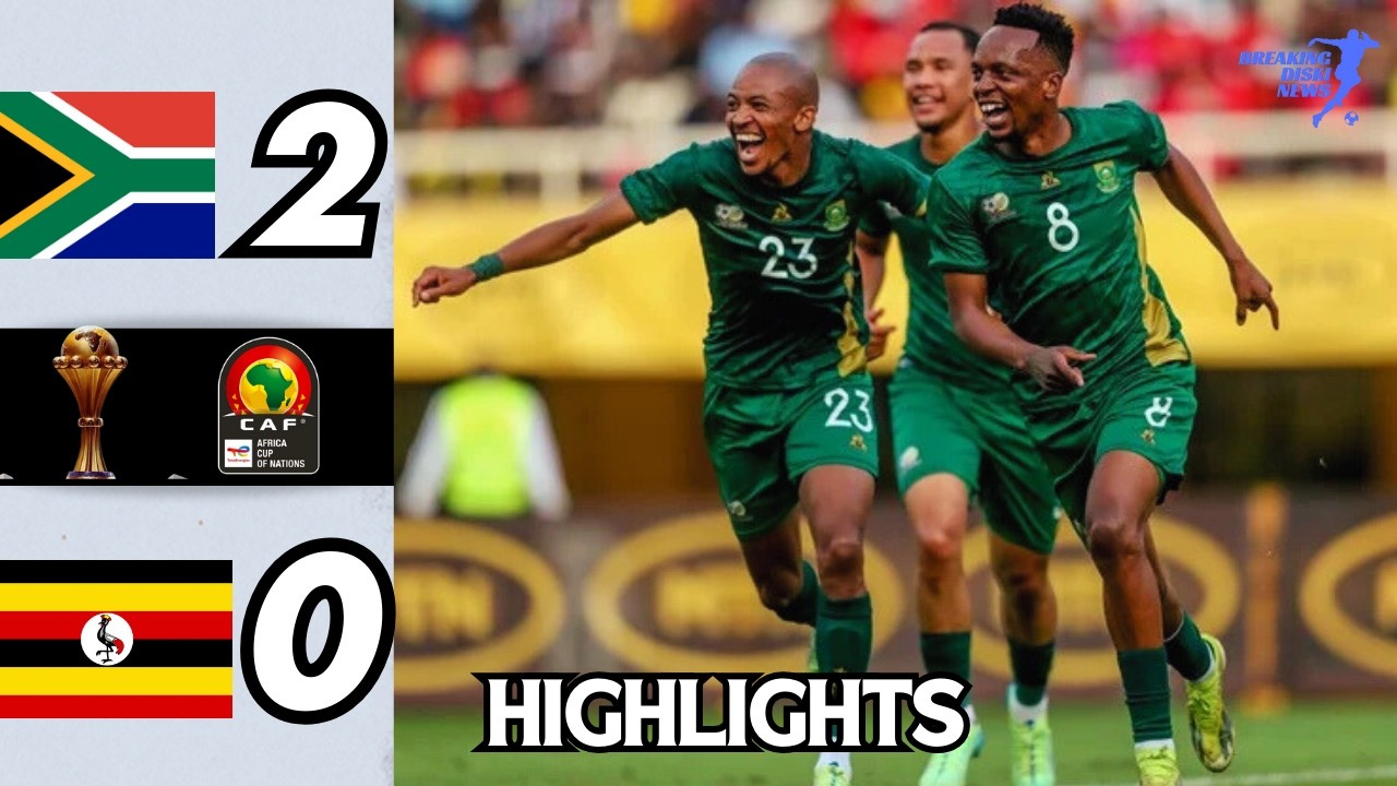 Uganda vs South Africa | AFCON Qualifiers | Highlights | All Goals ...