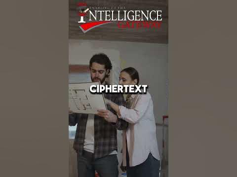 What is the difference between a ciphertext and plaintext? - YouTube
