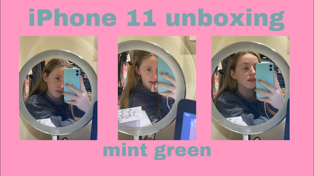 Mint green iPhone 11 unboxing - YouTube