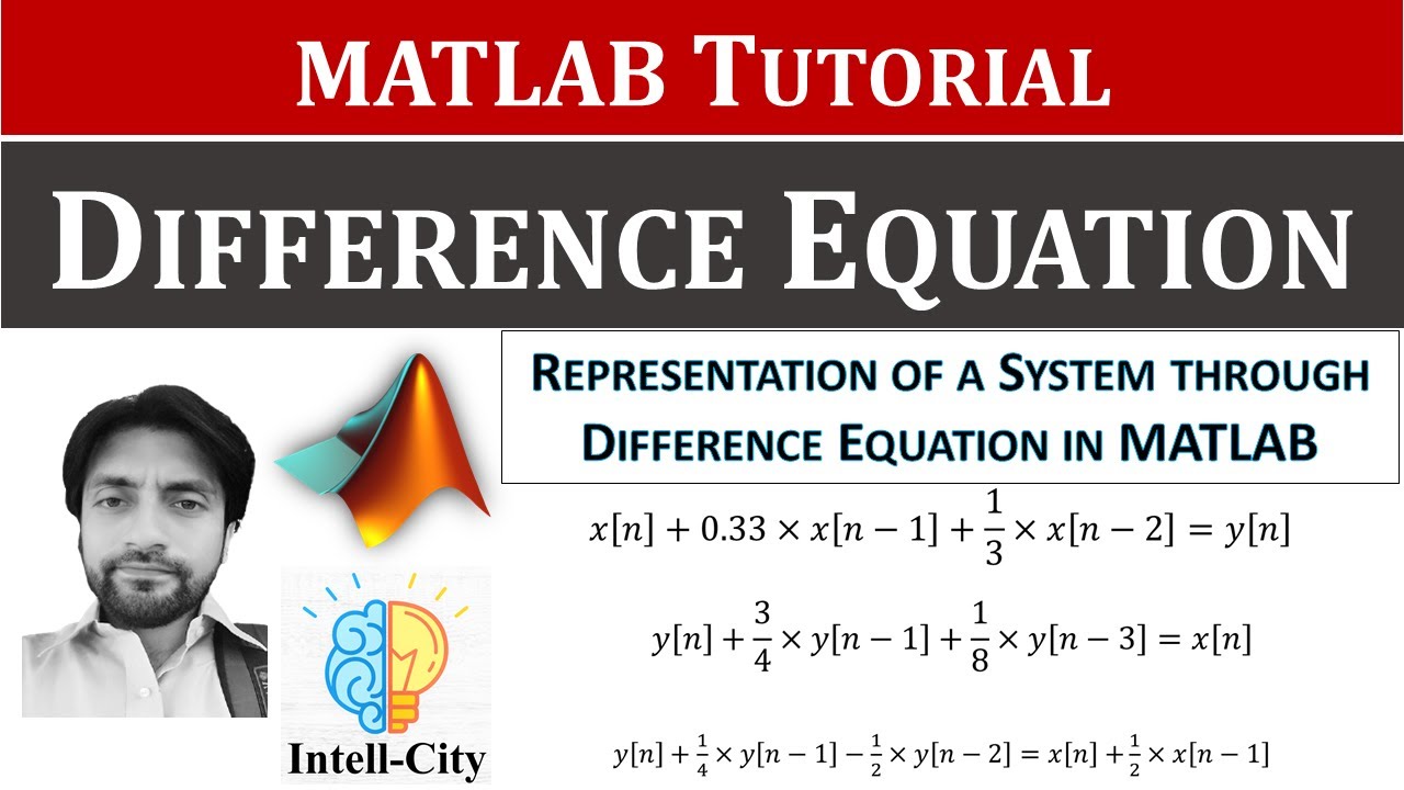 Difference Equation Of A System In MATLAB YouTube Difference Equation Of A System In MATLAB YouTube