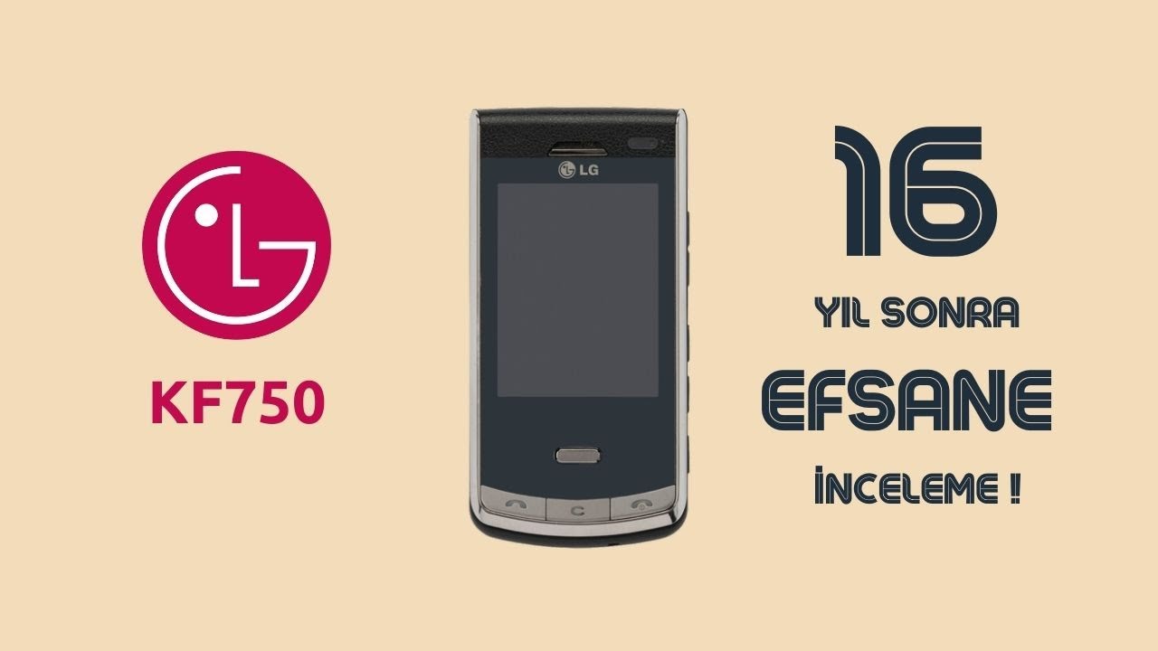 LG KF750 - İnceleme - YouTube
