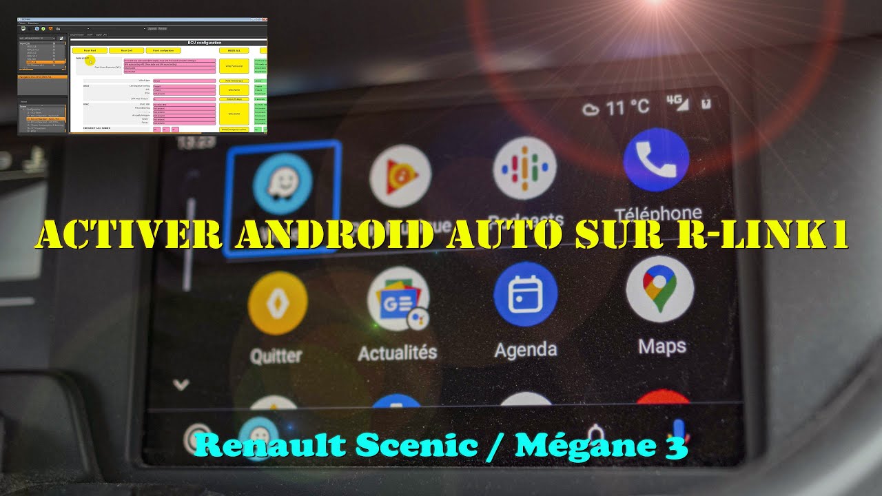 [Tutoriel] Activation Android Auto sur R-LINK1 avec DDT4ALL - Renault ...