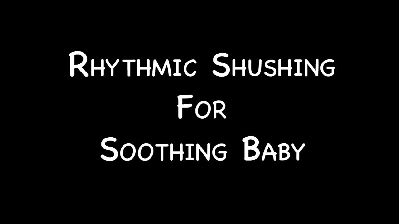 Rhythmic Shushing | 75min For Baby Sleep - YouTube
