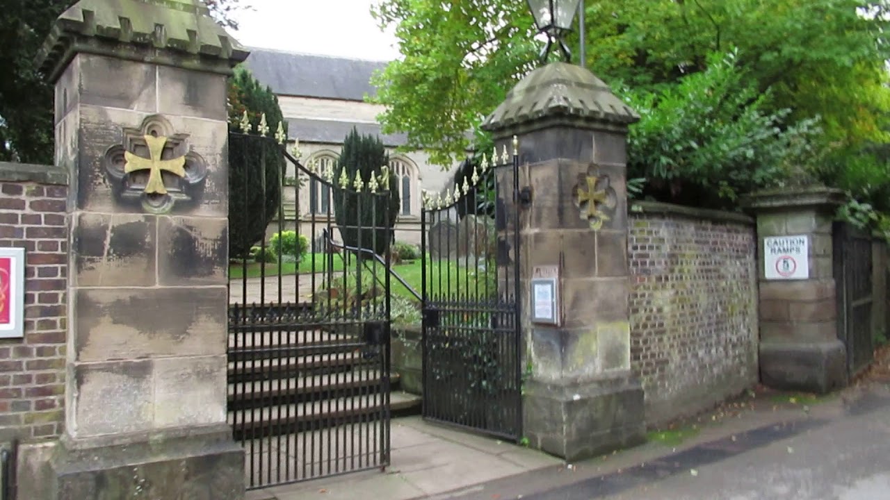 A walk through Trentham Park to see the old estate buildings - YouTube