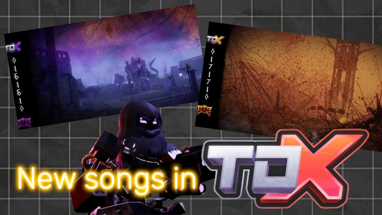 TDX New Songs By The Gee J For The Halloween Event - ROBLOX TDX - YouTube