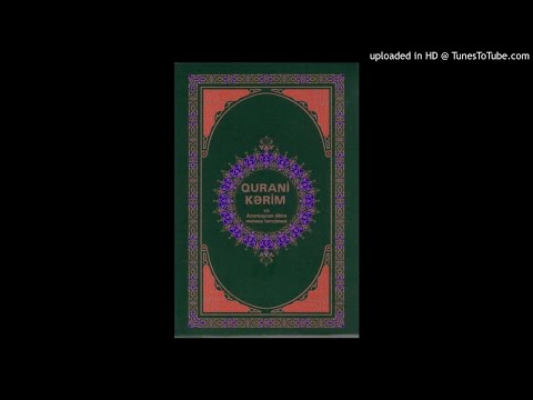 Ərəbcə Azəricə Quran - Qədr surəsi