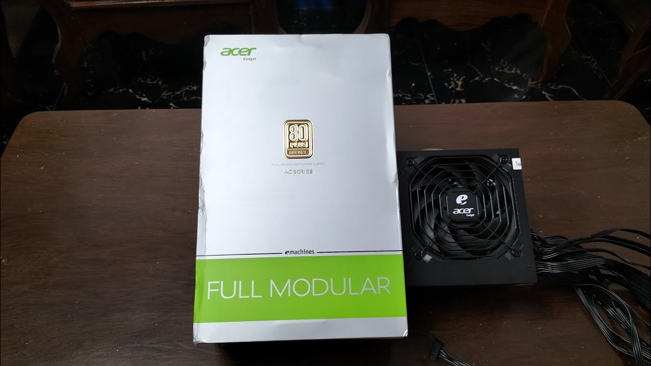 ACER godget computer power supply AC550... unboxing and review... - YouTube