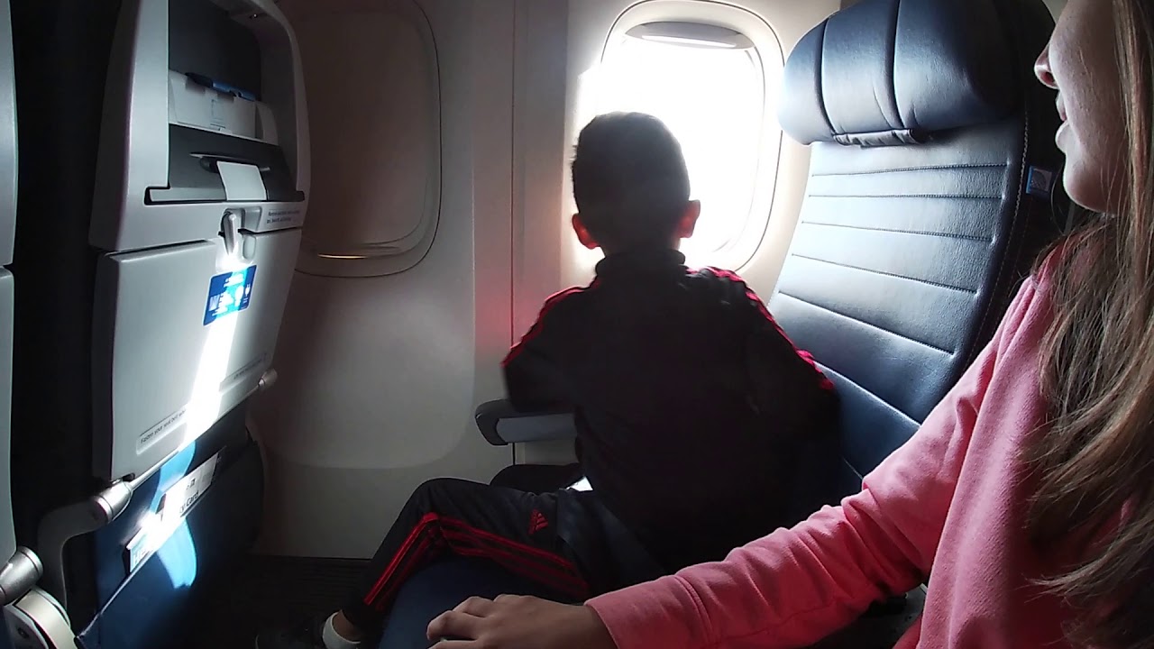 Caleb & Noah's First Plane Ride - YouTube