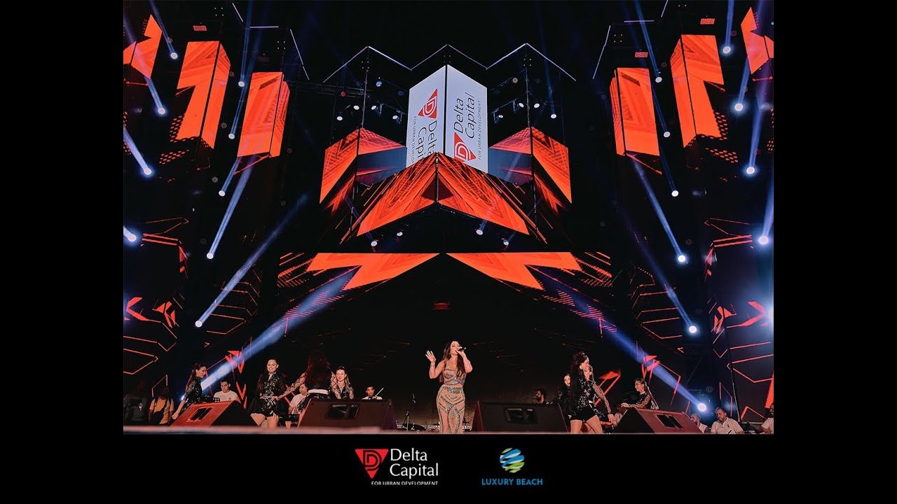 Haifa Wahbe live concert at Luxury Beach Marina Delta August 25, 2023 ...