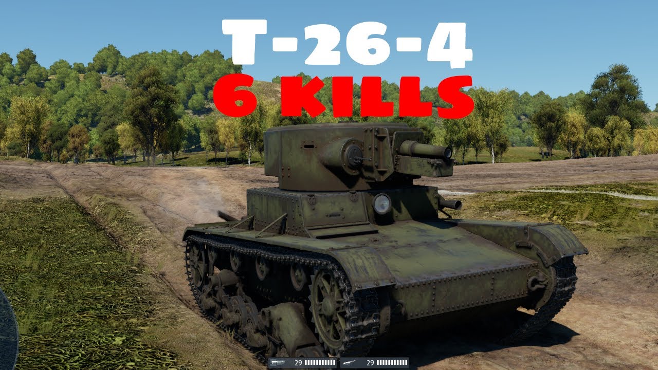 t-26-4 this is how we do it war thunder t-26-4 second game #warthunder ...