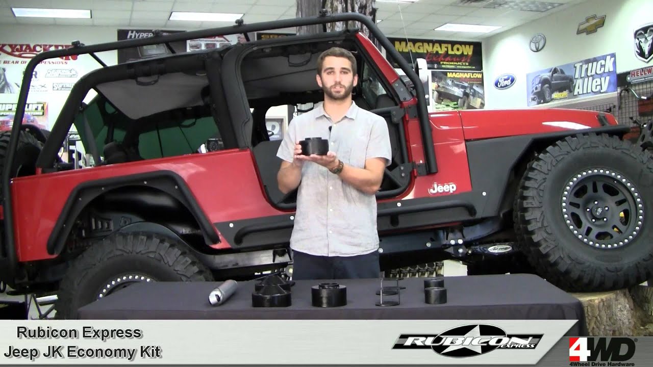 Rubicon Express - Economy Kit for Jeep JK Wrangler - Jeep Lift Kits and ...