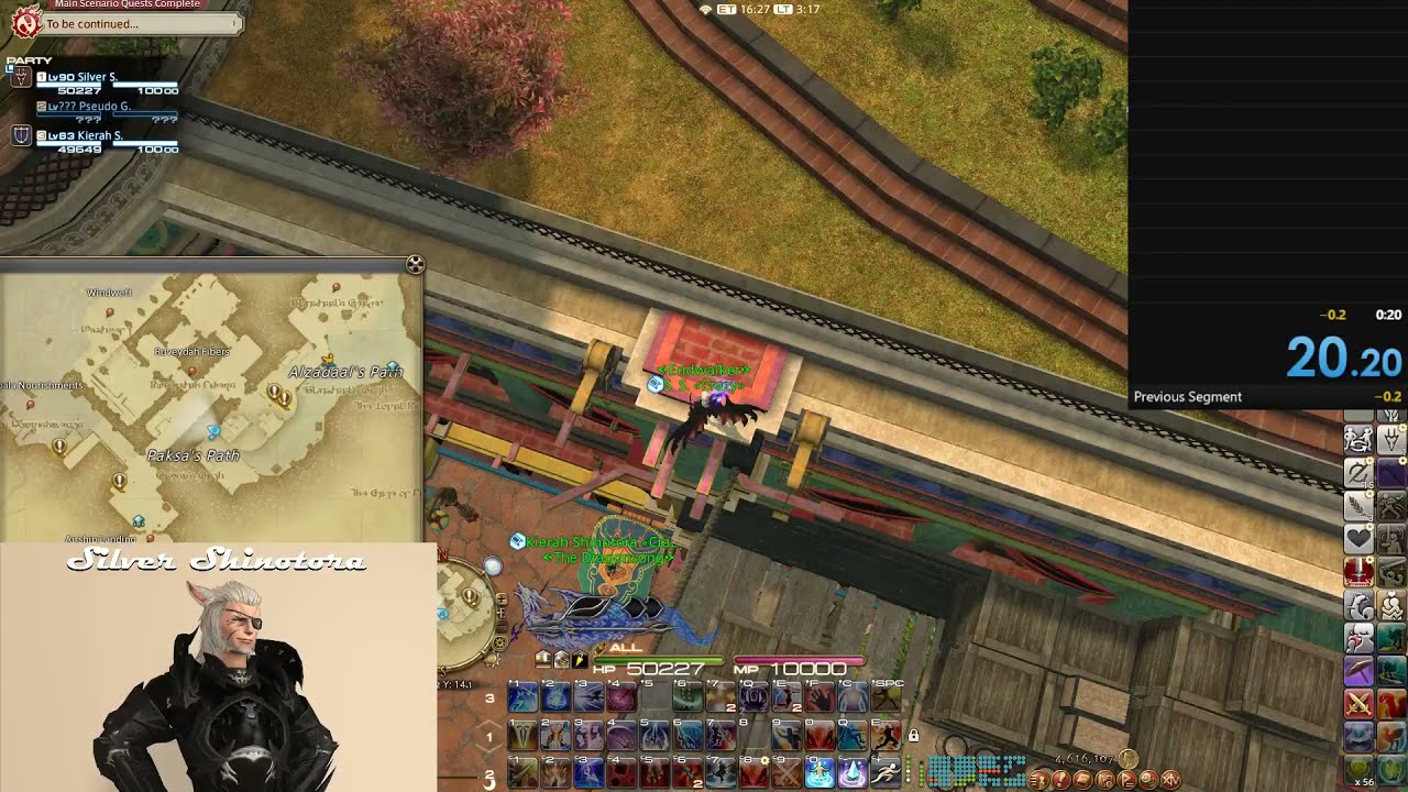 SilverShinotora - FFXIV 20.20sec Radz-at-han jumping puzzle speedrun ...