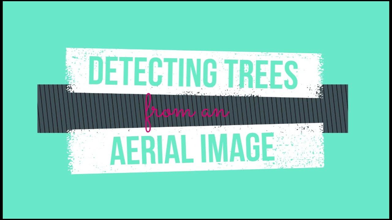 Detecting Trees from an Aerial Image - YouTube