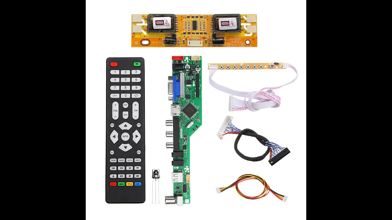 What is a universal Board for Lcd/Led How to use it - YouTube