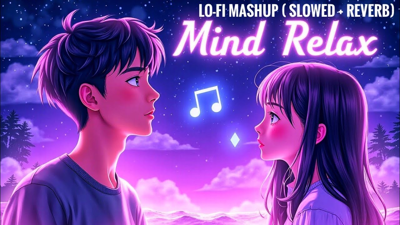 🌌🎶 Shining Nights, Peaceful Vibes – Ultimate Mind Relaxing Lo-Fi Mashup 🎧🌙💫 | Slowed + Reverb 🌊🕊 ...