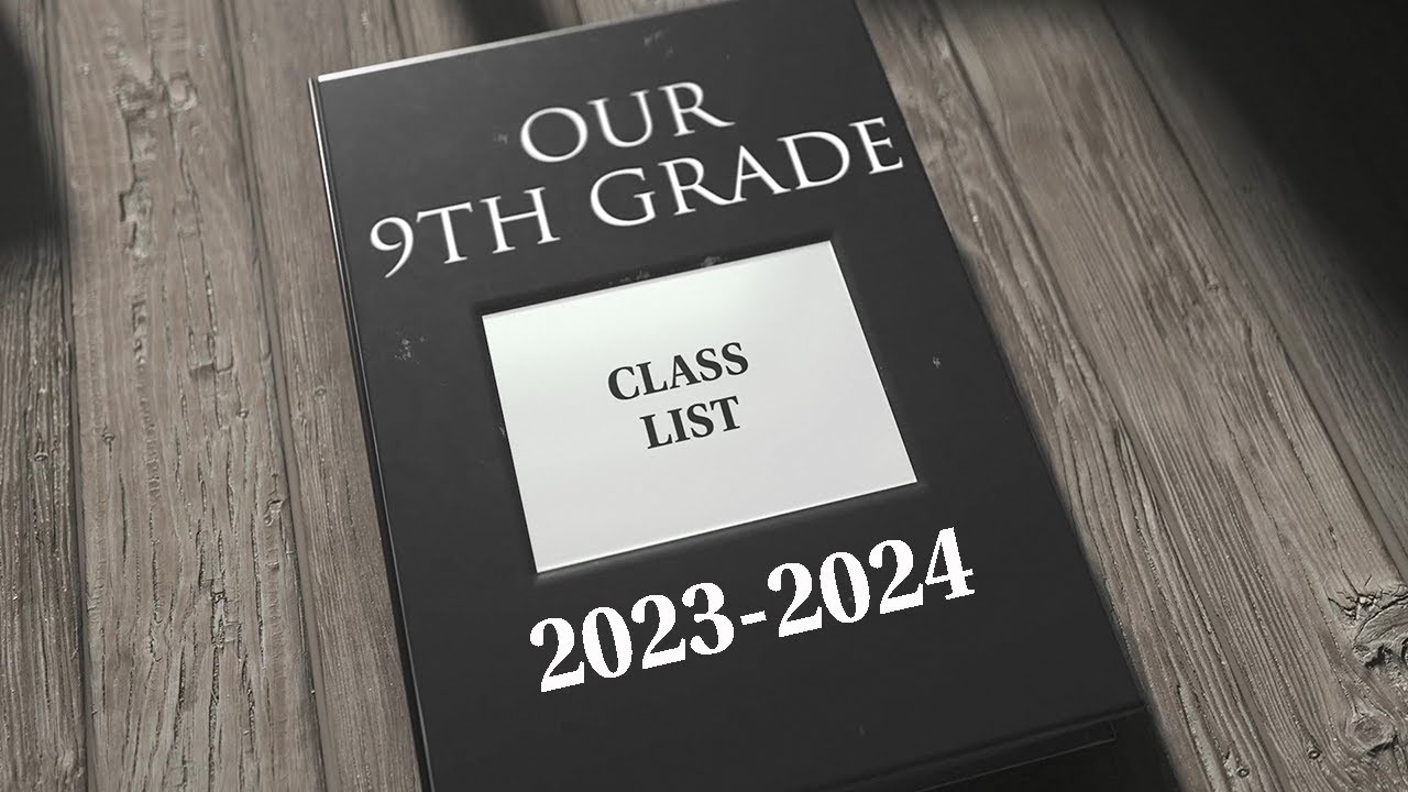 9TH GRADE CLASS LIST FOR 2023-2024 SCHOOL YEAR l HOMESCHOOL l THIS ...
