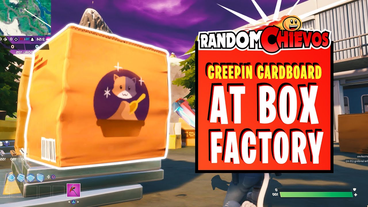 BOX FACTORY Location - Hide in a Creeping Cardboard at the Box Factory ...