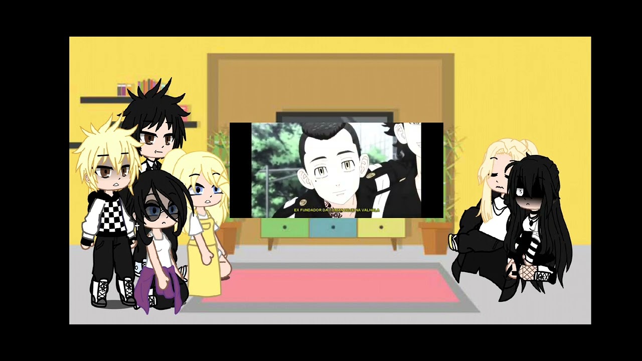 Familia do takemichy+mikey reagindo ao rap dos fundadores da toman ...