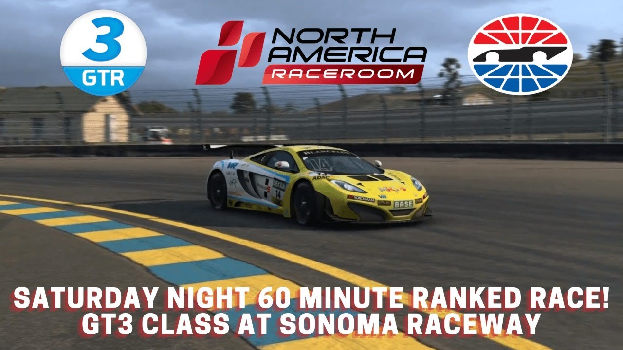 Live! #Raceroom | Saturday Night Ranked Racing! 60 Minutes of GT3 at ...