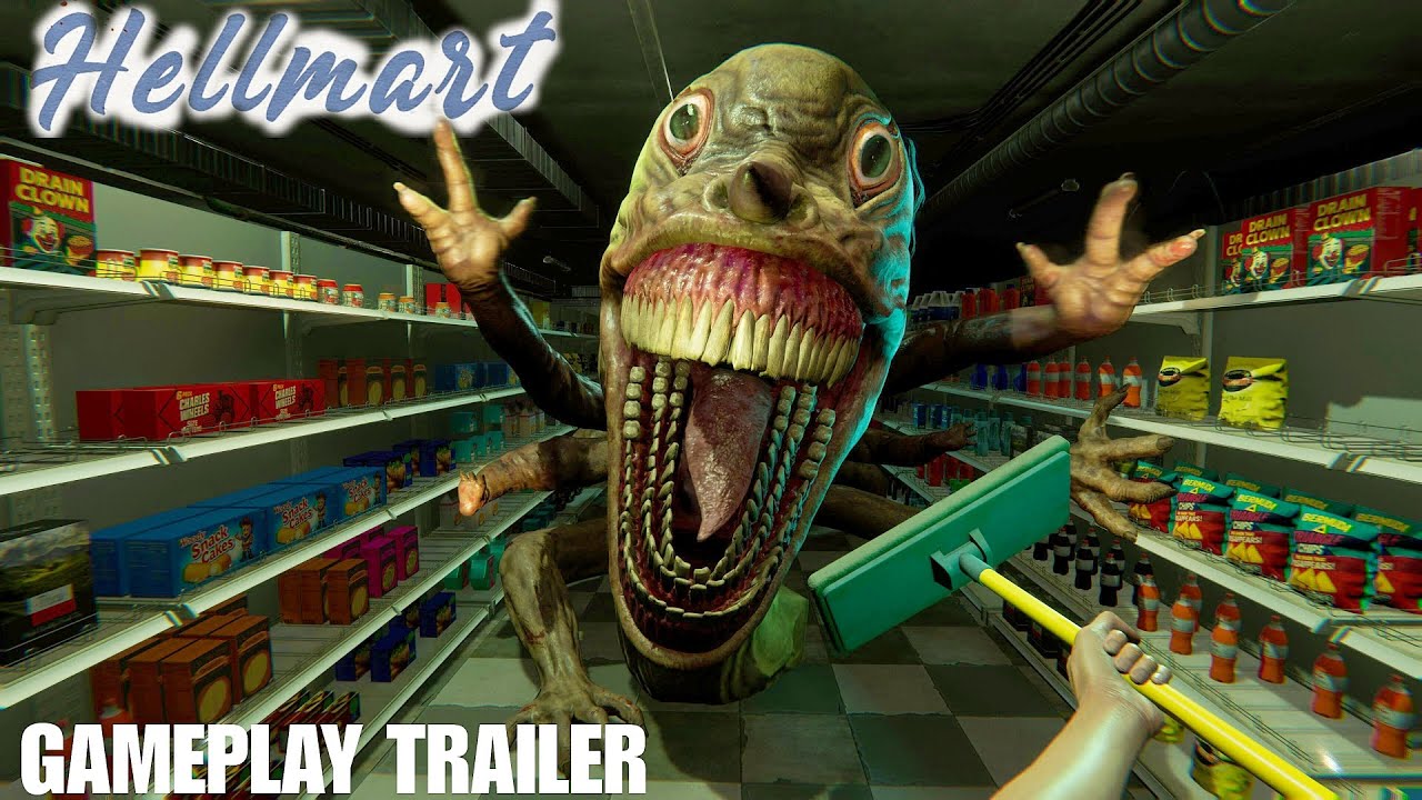 Hellmart - New Creepy Horror Game - 4k - YouTube