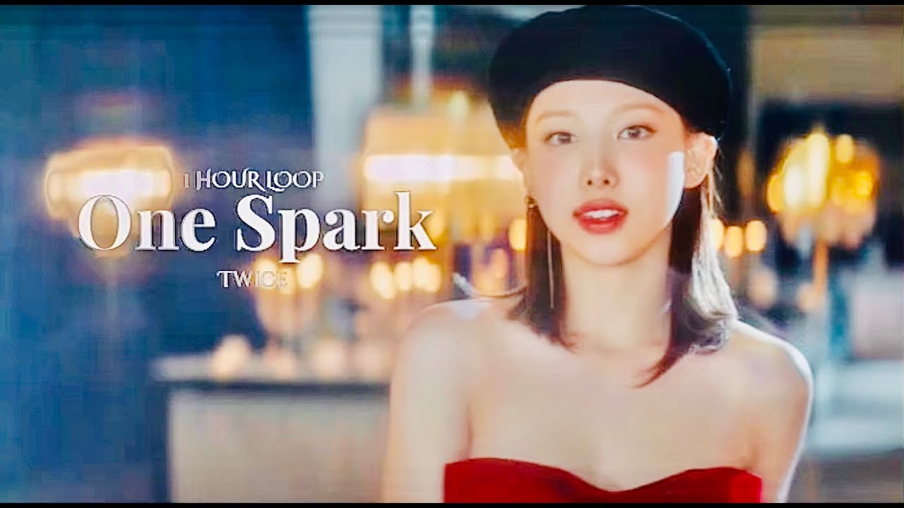 [1 HOUR LOOP] TWICE “ONE SPARK” Easy Lyrics - YouTube