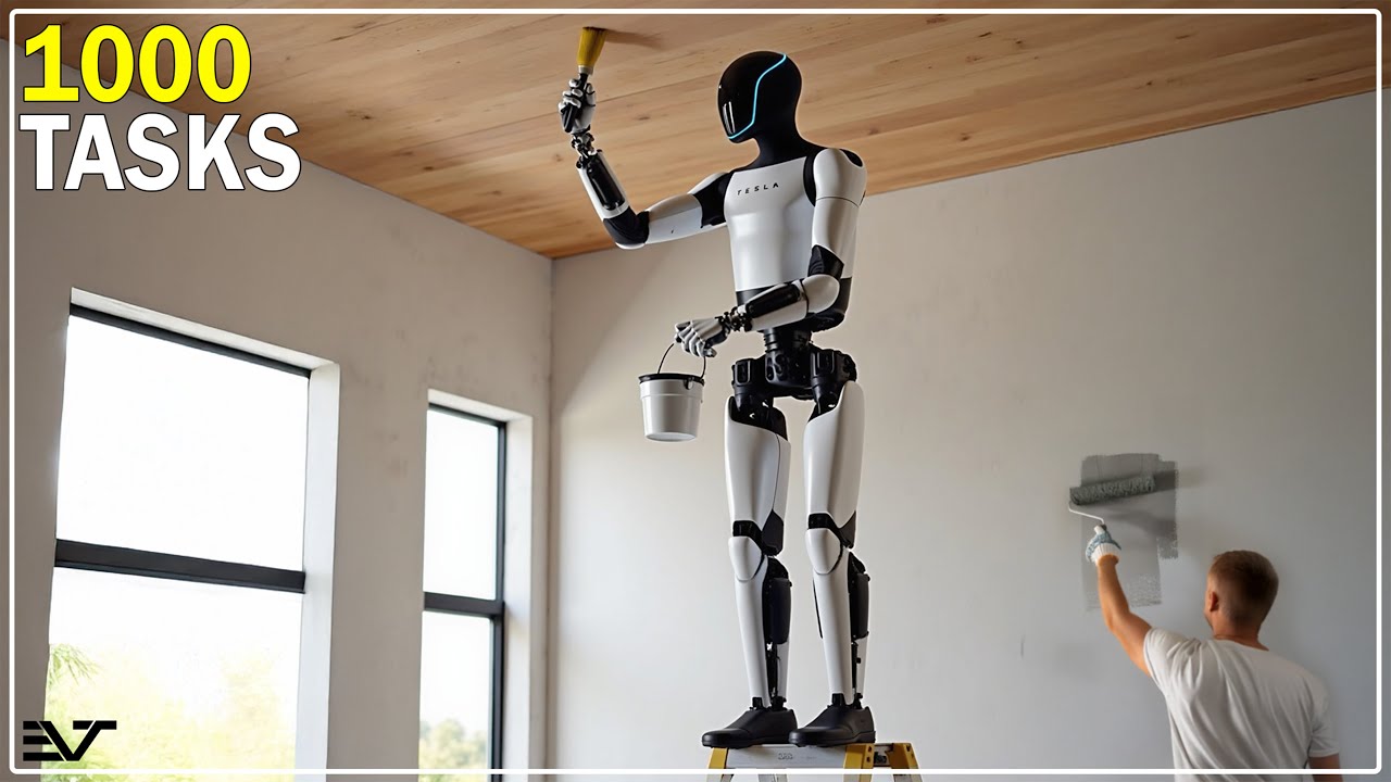 Tesla Bot Gen 3 10 Hours of Nonstop Work & 1000 Tasks 2025, Elon Musk’s ...