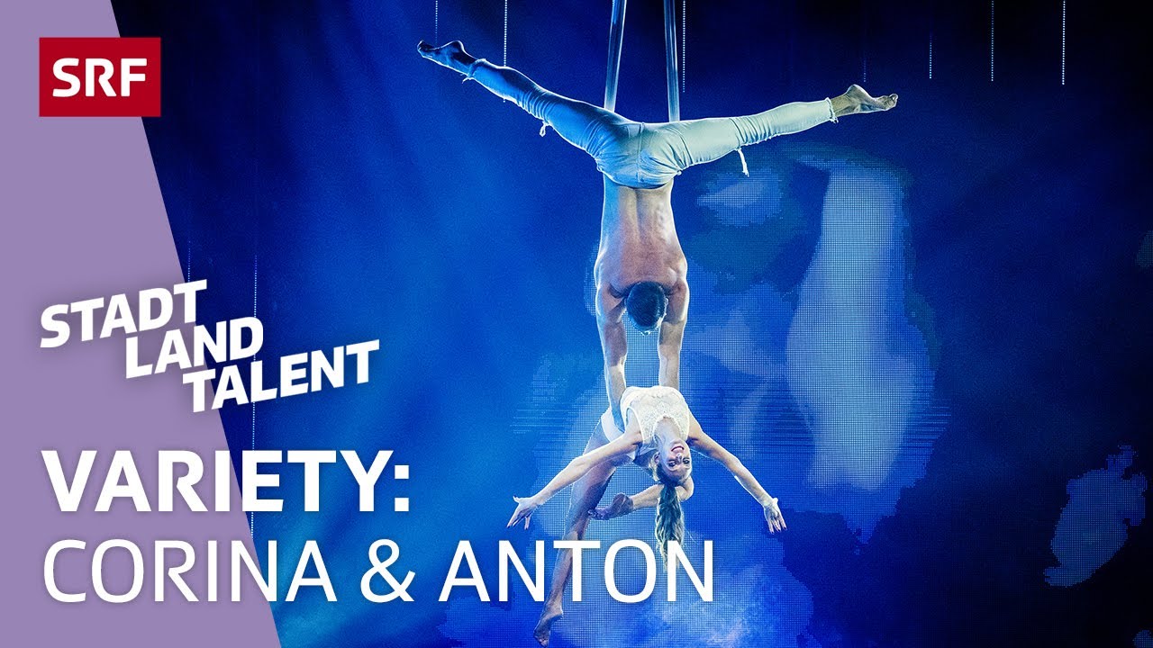 Corina & Anton tanzen in der Luft | Show 1 | Stadt Land Talent 2021 ...