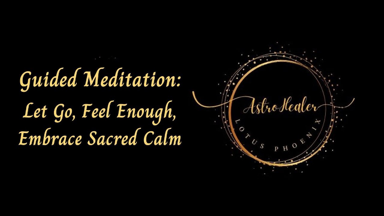 10-Minute Guided Meditation to Let Go & Feel Worthy - YouTube