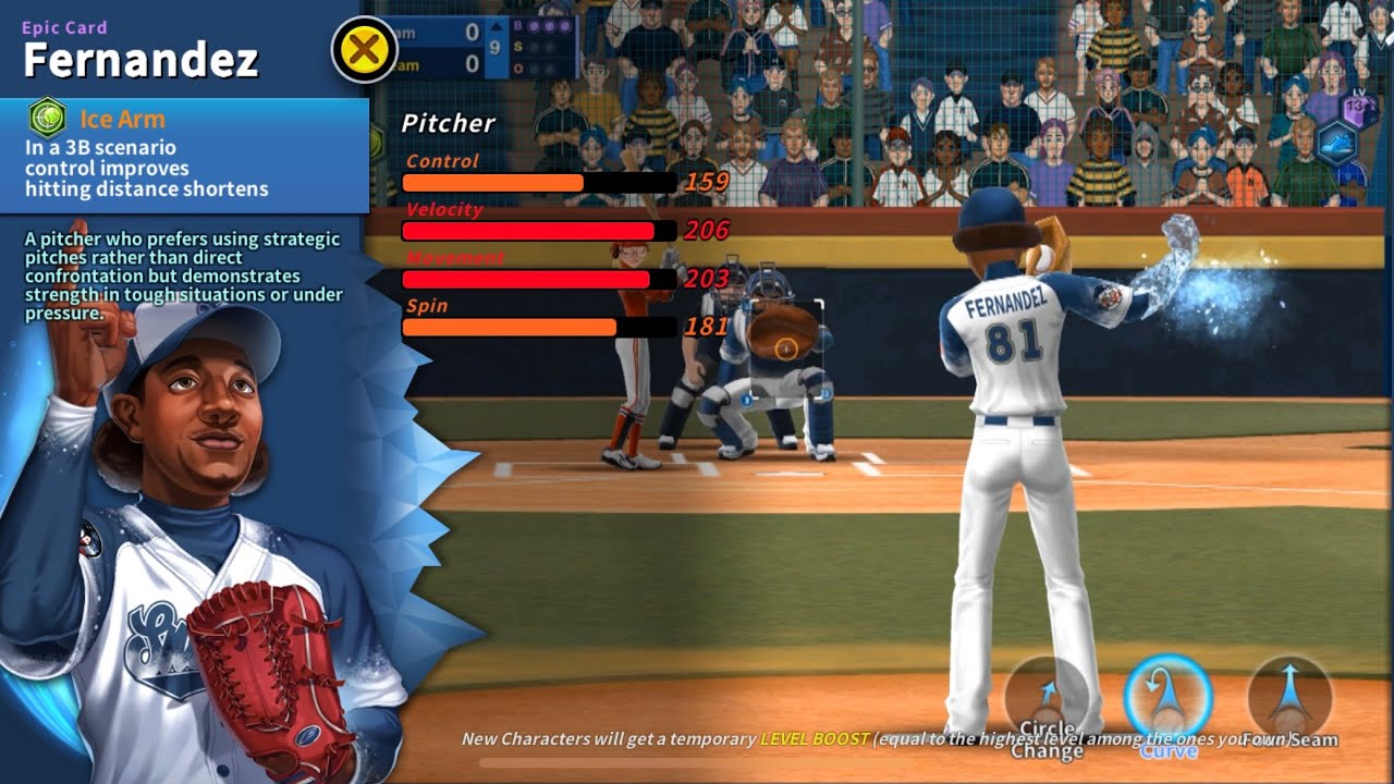 Baseball Clash - New Fernandez Gameplay - YouTube