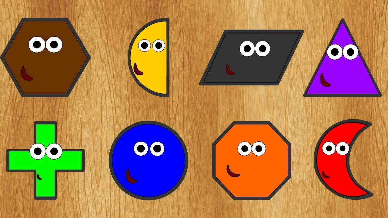 Wrong Shapes! New 2D Forms Learning Geometric Shapes for Toddlers Kids ...