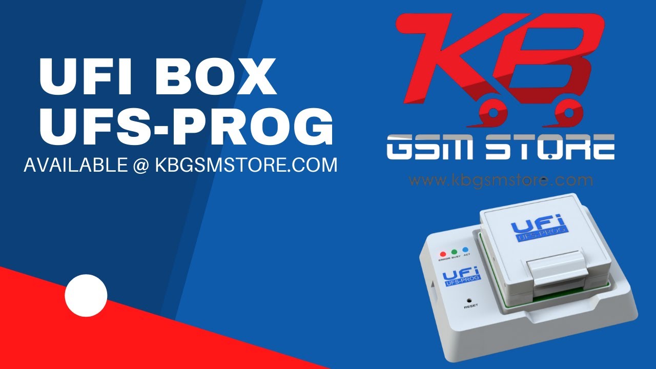 UFI UFS-PROG UFS UPGRADE KIT FOR UFI BOX - YouTube
