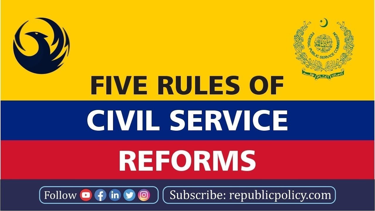 Five Rules of Civil Services | Republic Policy - YouTube