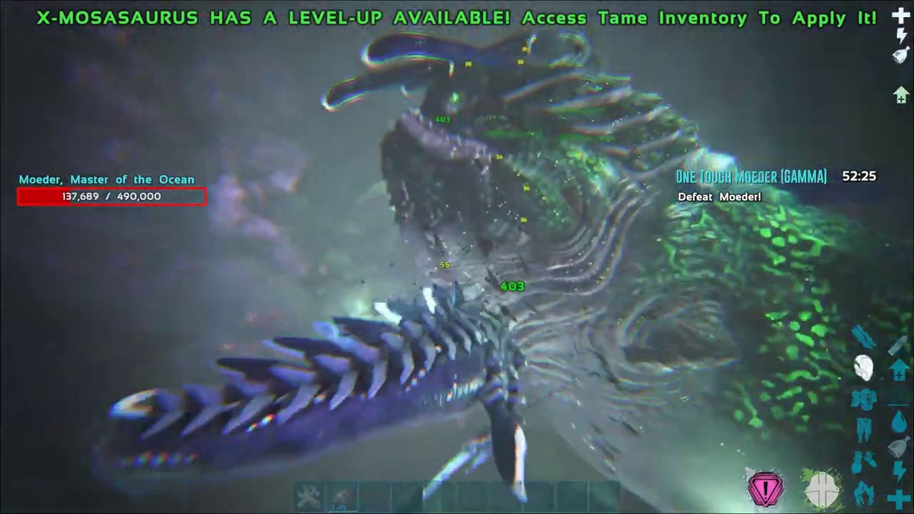 Ark Gamma Moeder Boss Fight! | Genesis Part 1 - Ark Survival Evolved ...