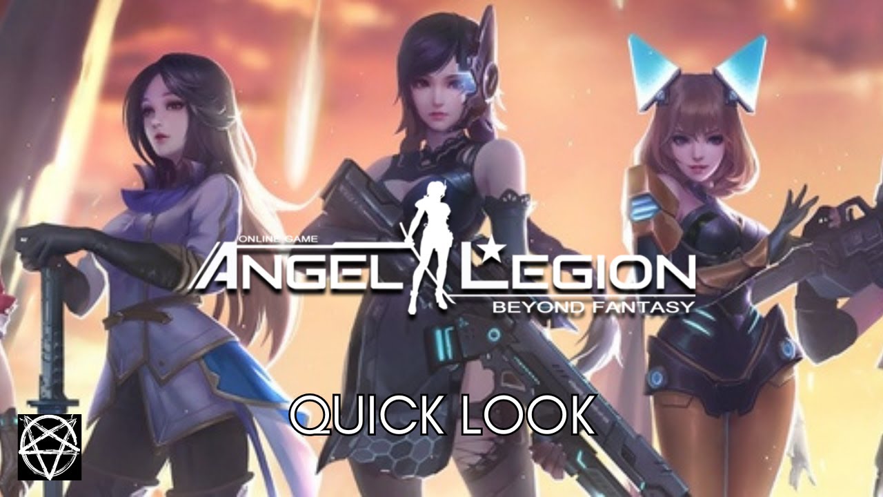 Angel Legion Quick Look Large Breasts Gacha Game Youtube 7663